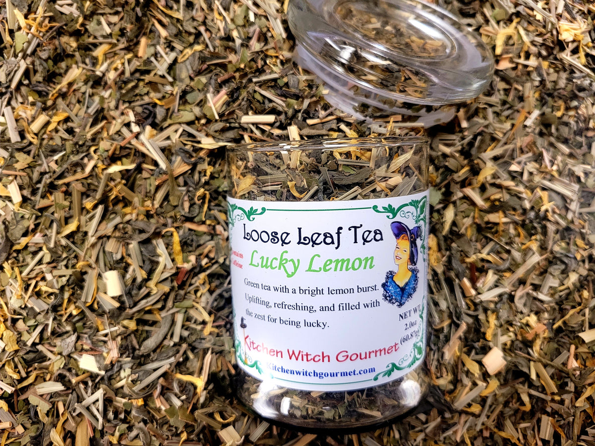 Lucky Lemon - Green Tea – Kitchen Witch Gourmet