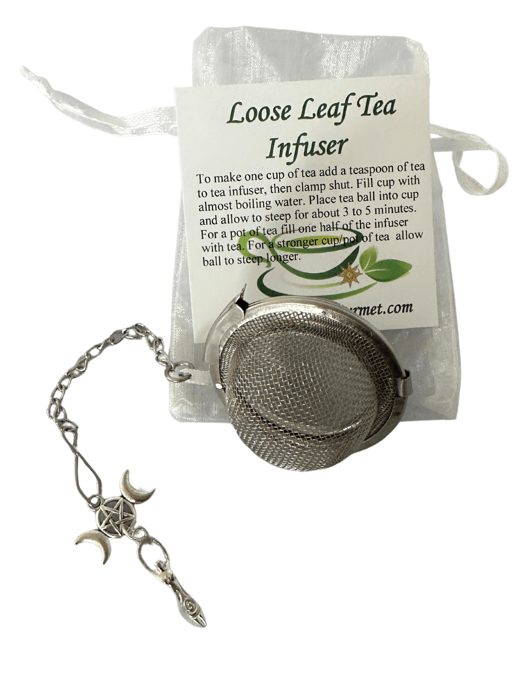 Tripple Moon Goddess Fancy Tea Steeping Ball – Kitchen Witch Gourmet