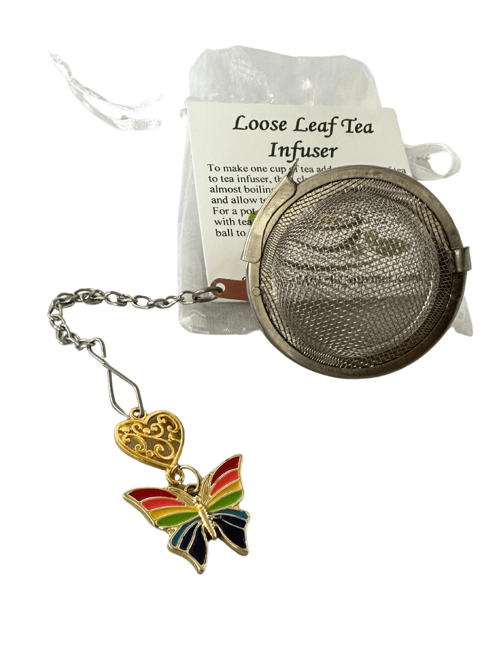 Rainbow Butterfly Fancy Tea Steeping Ball – Kitchen Witch Gourmet