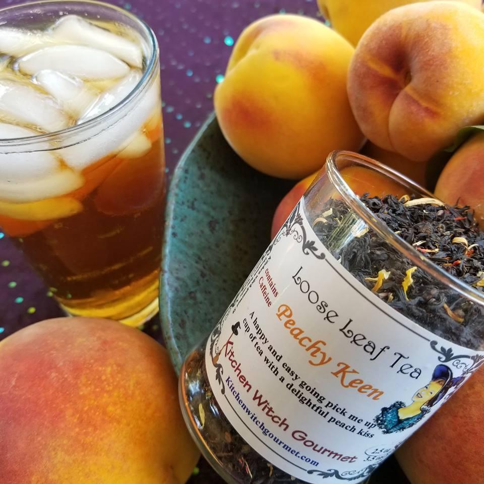Peachy Keen - Black Tea – Kitchen Witch Gourmet